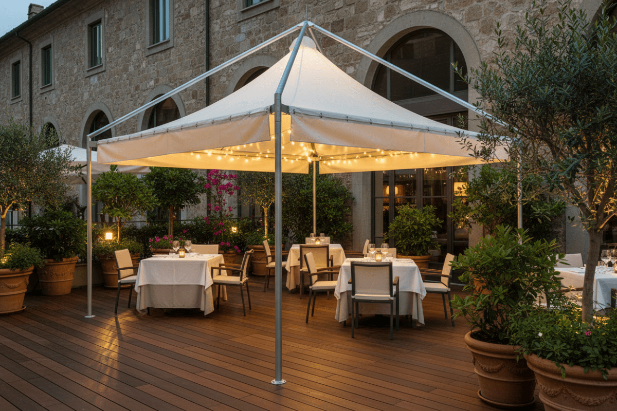 Gazebo 3x5 Professionale | Ampia Copertura per Eventi | Gazebo Steel Pro
