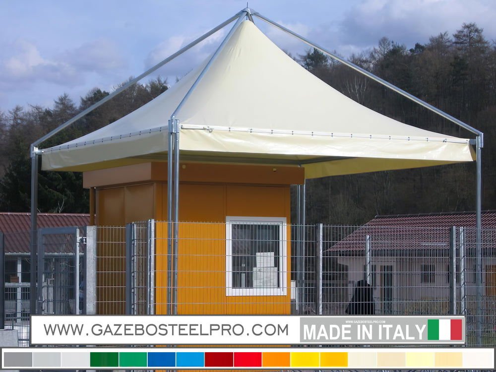 Gazebo PAGODA BASIC 3x3 Professionale | Design Orientale | Gazebo Steel Pro